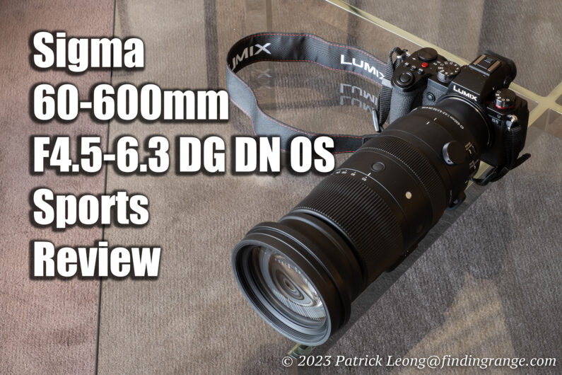 Sigma 60-600mm F4.5-6.3 DG DN OS Sports Review - Finding Range